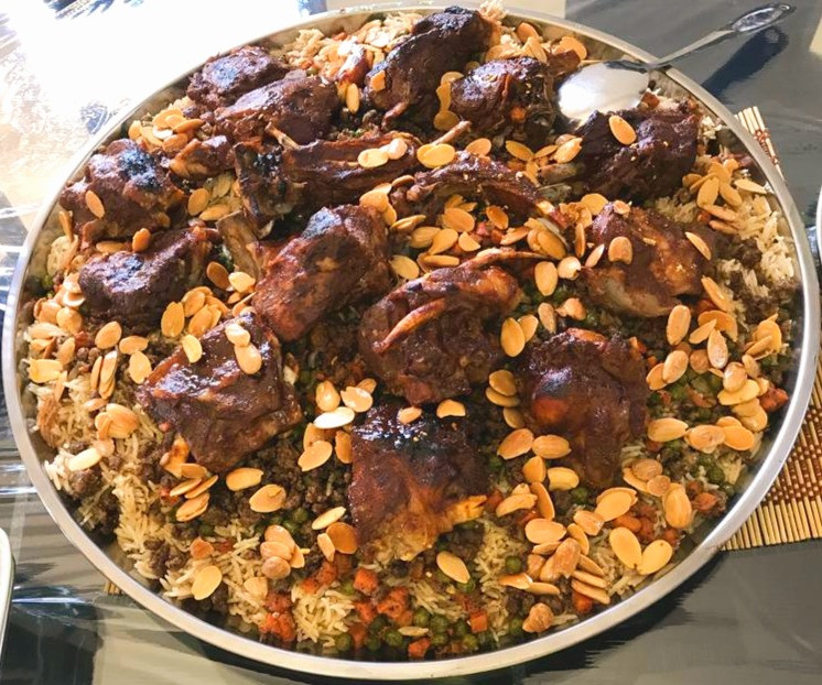 طريقة عمل اوزي باللحم والبازيلا | وصفة ماما